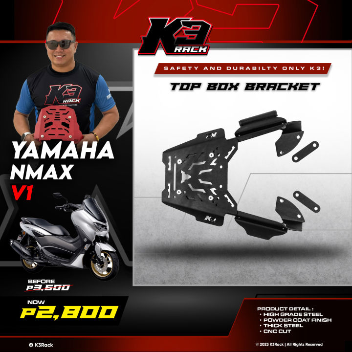 K3 Rack Bracket for Yamaha NMAX V1 | Lazada PH