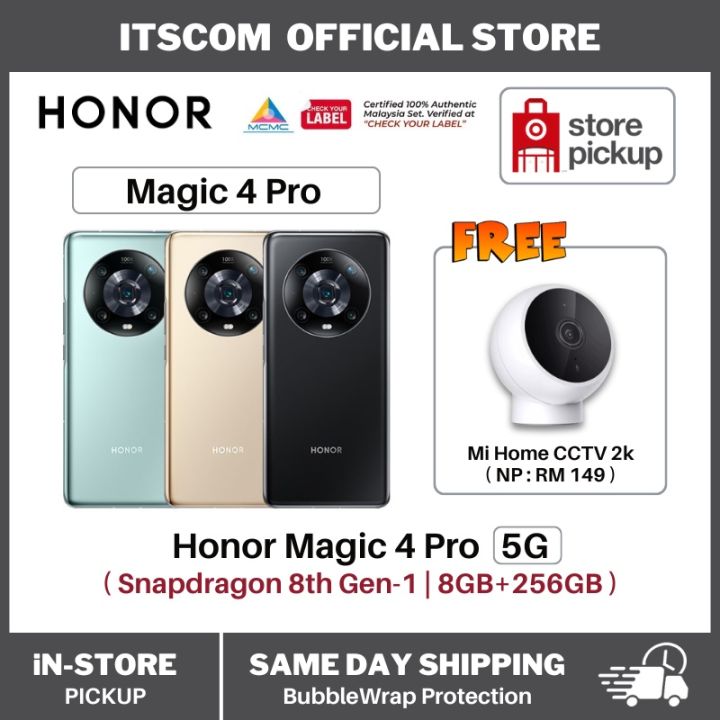 Honor Magic 4 Pro 5G Smartphone | 8GB + 256GB ROM | Snapdragon 8 Gen 1 ...