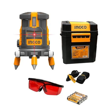 INGCO เลเซอร์วัดระดับ ลำแสงสีแดง รุ่น HLL306505 ( Self-Leveling Line ...
