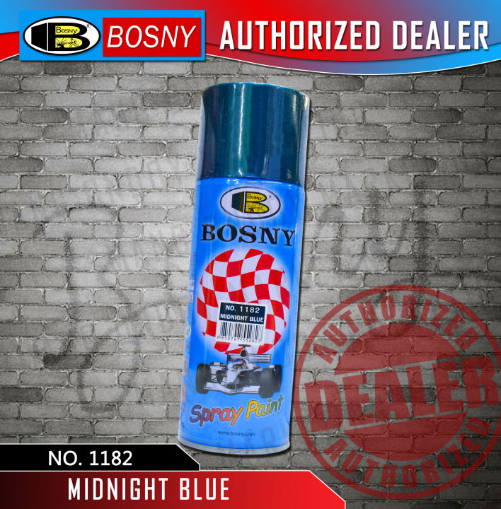 Bosny Spray Paint No. 1182 Metallic Midnight Blue | Lazada PH