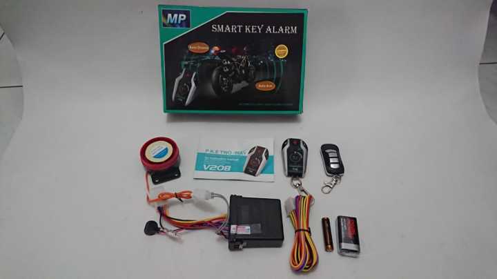 alarm motor mp smart key | Lazada Indonesia