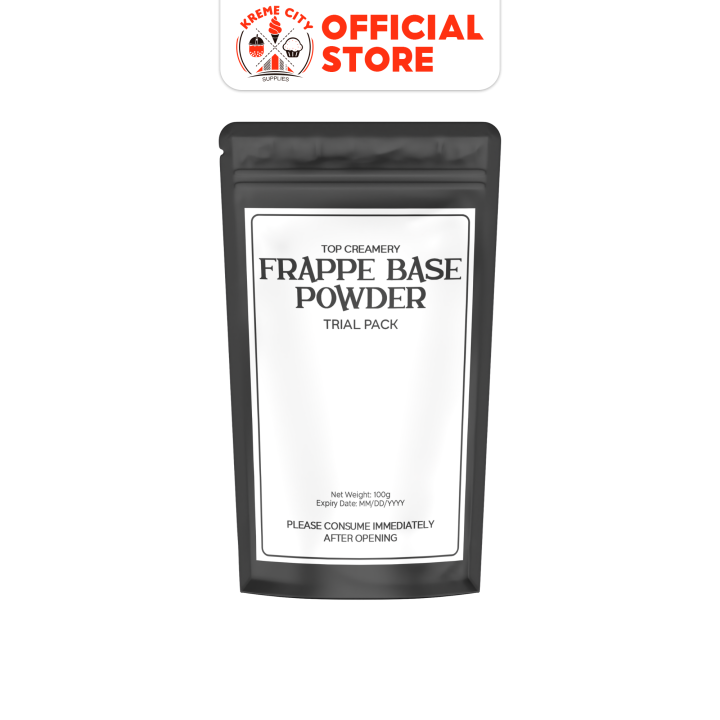 Top Creamery Frappe Base Powder Trial Pack 100g | Lazada PH