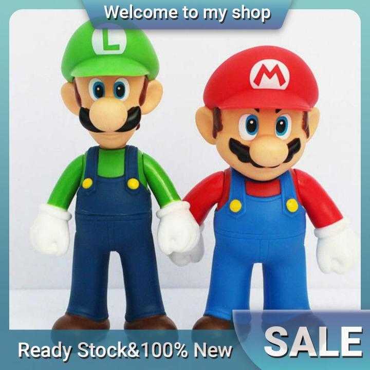Super Mario Bros 5" Mario Luigi 2 in 1 GIFT BOX Action Figure ...