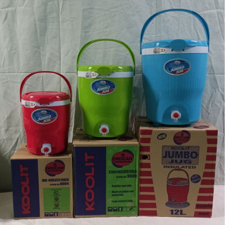 Orocan Insulated Jumbo Jug 4L/8L/12L | Lazada PH