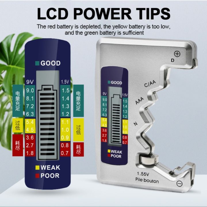 Capacitance Diagnostic Tool Digital Voltage Meter Battery Monitor ...