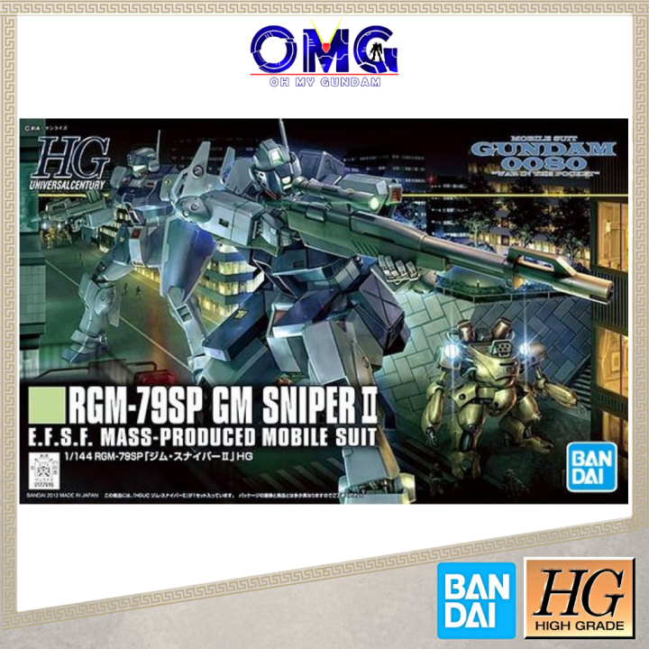 Bandai HGUC GM Sniper II 59249 77916 Gundam GM Sniper II HG GM Sniper ...