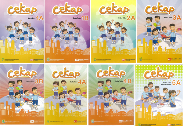 Cekap Buku Melayu Teks 1A - 5A | Lazada