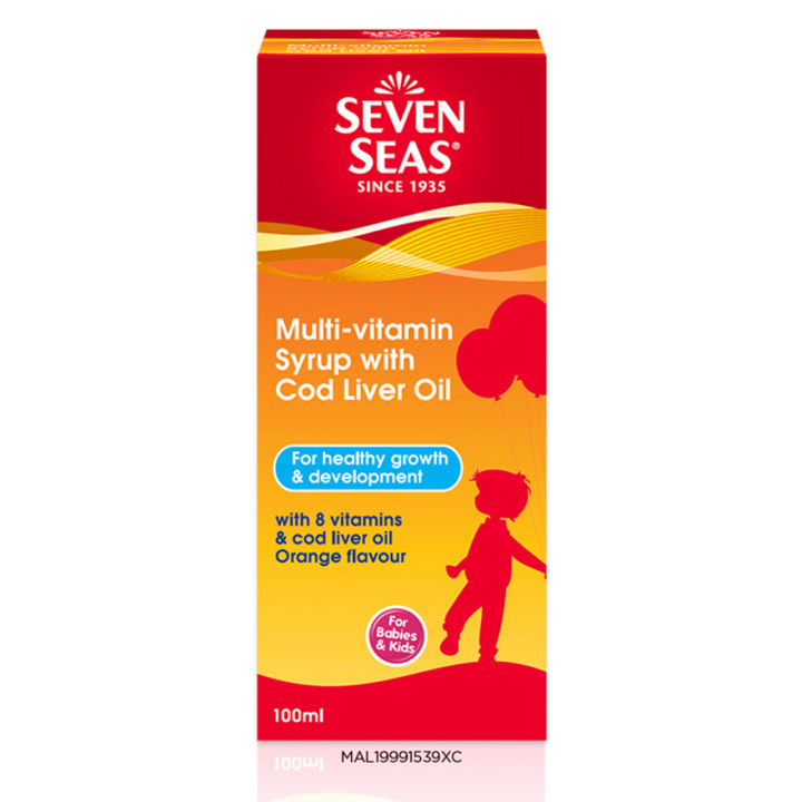 SEVEN SEAS Multi-Vitamin Syrup 100ml | Lazada