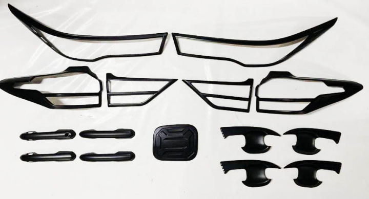 Toyota Innova Zenix 2023 Black Combo Garnish Cover Set | Lazada PH