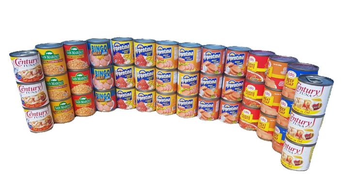 Assorted Grocery Package Set 024 - Budget Canned Goods Package - pack ...