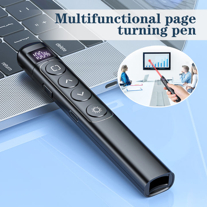 PPT Wireless Presenter Digital Display 100m Long Distance Remote ...