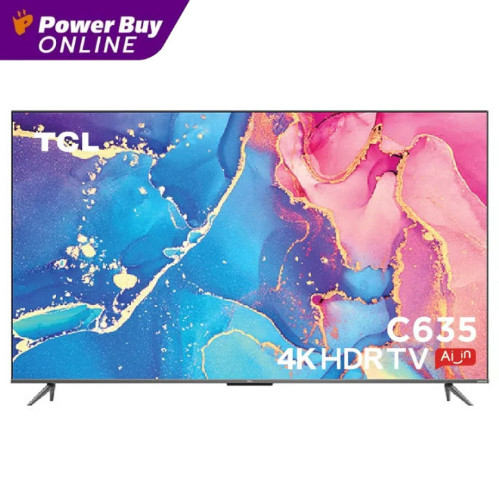 TCL ทีวี C635 Series QLED UHD (75", 4K, Android, ปี 2022) รุ่น 75C635 | Lazada.co.th
