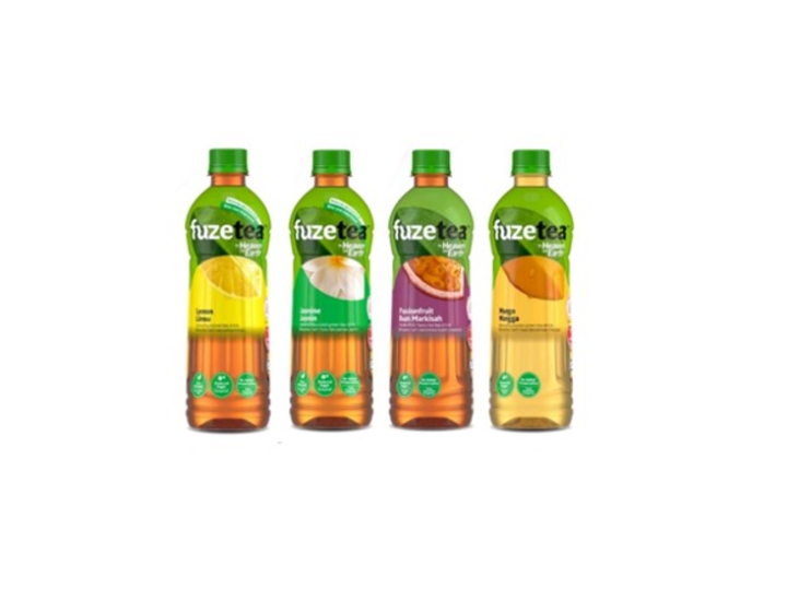 HEAVEN & EARTH Fuze Tea Drink Bottle / Minuman Botol 370 ml ( Jasmine ...