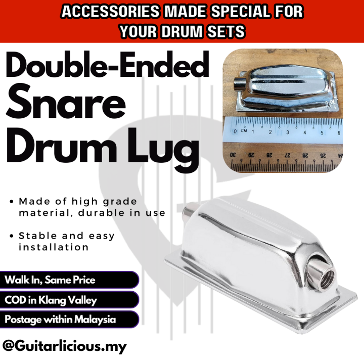 Double Ended Snare Drum Lug ( Slug-M2 / M-2 ) | Lazada