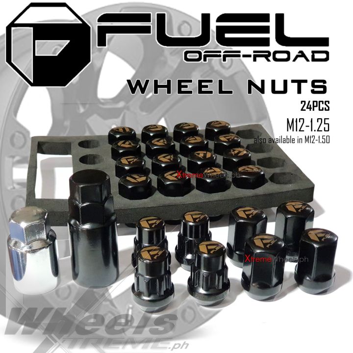 Nissan Navara / terra 2010 to 2026 Fuel off road Lug nuts Original Made in USA 1.25 24pcs with ...