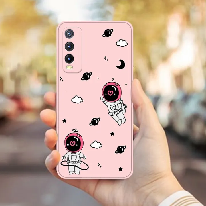 [UV04] SOFT CASE MACAROON SPACE CAMERA PROTECT FOR SAMSUNG A02 A02S A12 ...