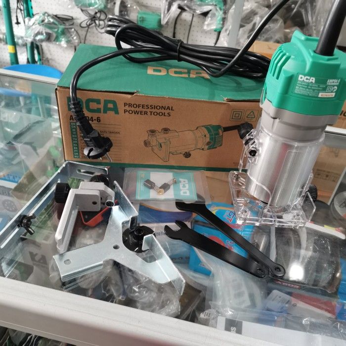 Mesin profil kayu DCA AMP 04-6 router trimer lis kayu AMP04-6 dca ...