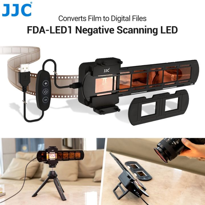 Official shipment JJC Negatives Scanning LED Light 35Mm Film Scanner ...