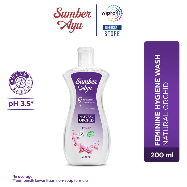 Sumber Ayu Feminine Hygiene Wash Natural Orchid 200ml | Lazada Indonesia