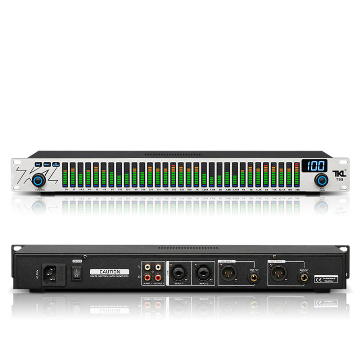 Digital Equalizer Spectrum LED Display Balance Music Audio Spectrum ...