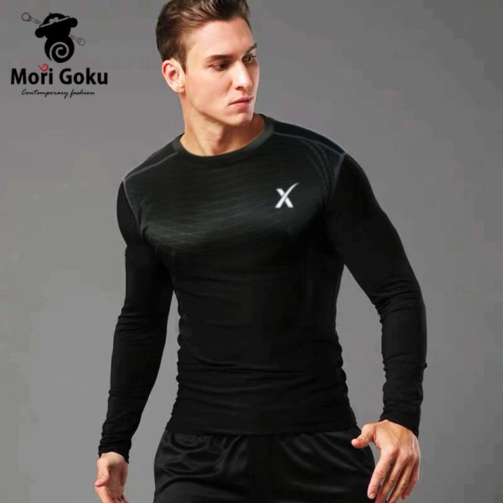 COOLAIR rush guard/ rash guard swim suit for men /long sleeve O-neck ...