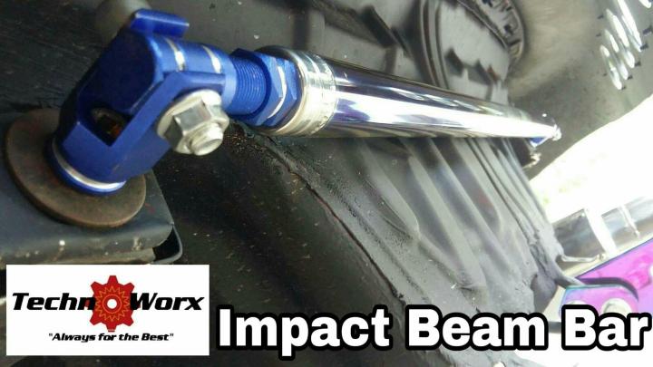 Titanium Burnt Impact Beam Bar Honda Civic EK VTi LXi SiR 1996 1997 ...