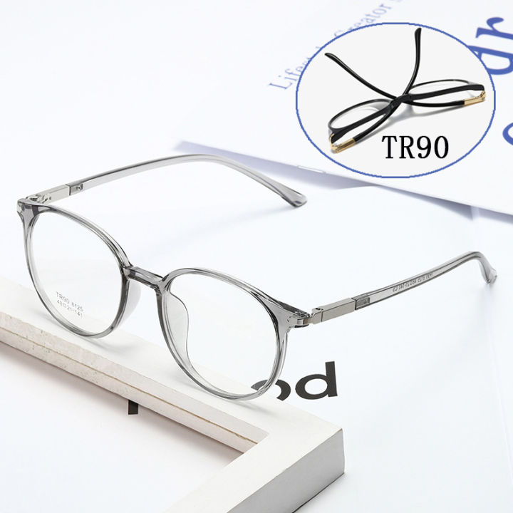 Korean Style Round Optical Glasses Frame for Student Stylish Myopia ...