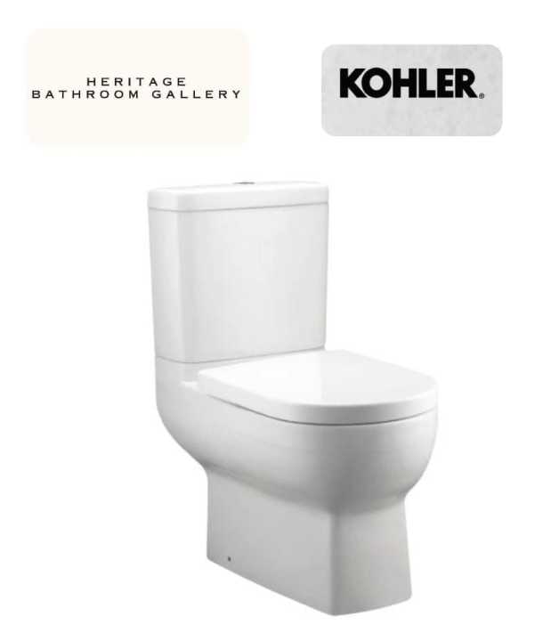 Kohler ModernLife Back-To-Wall Two-Piece Dual Flush Washdown Toilet ...
