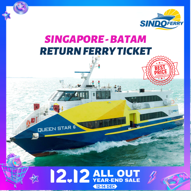 [Sindo Ferry] 2 Ways Singapore to Batam Return Ferry Ticket | Open ...