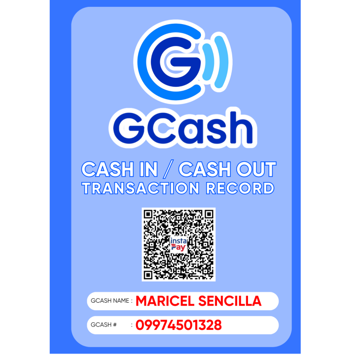 GCASH TRANSACTION NOTEBOOK | Lazada PH