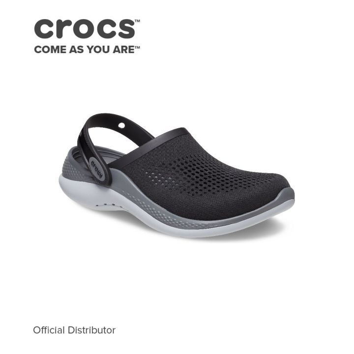 Crocs Unisex Literide 360 Clog in Black Slate Grey | Lazada PH