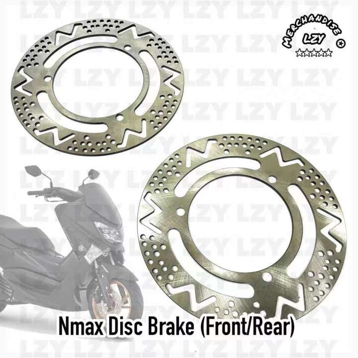 LZY Original Nmax Brake Disc Plate Set (Front/Rear) | Lazada PH
