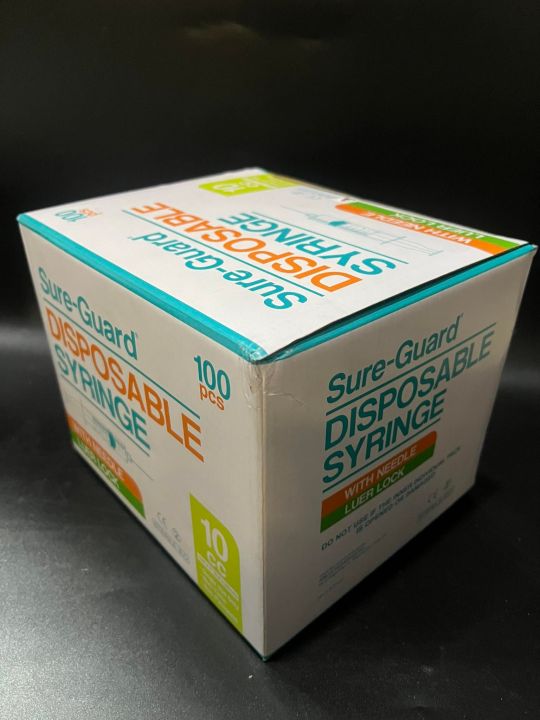 10CC SYRINGE SUREGUARD PER BOX | Lazada PH