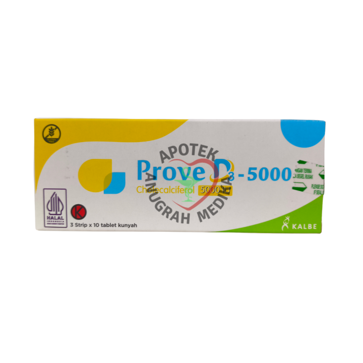 PROVE D3-5000 IU 1 BOX 30 TABLET | Lazada Indonesia