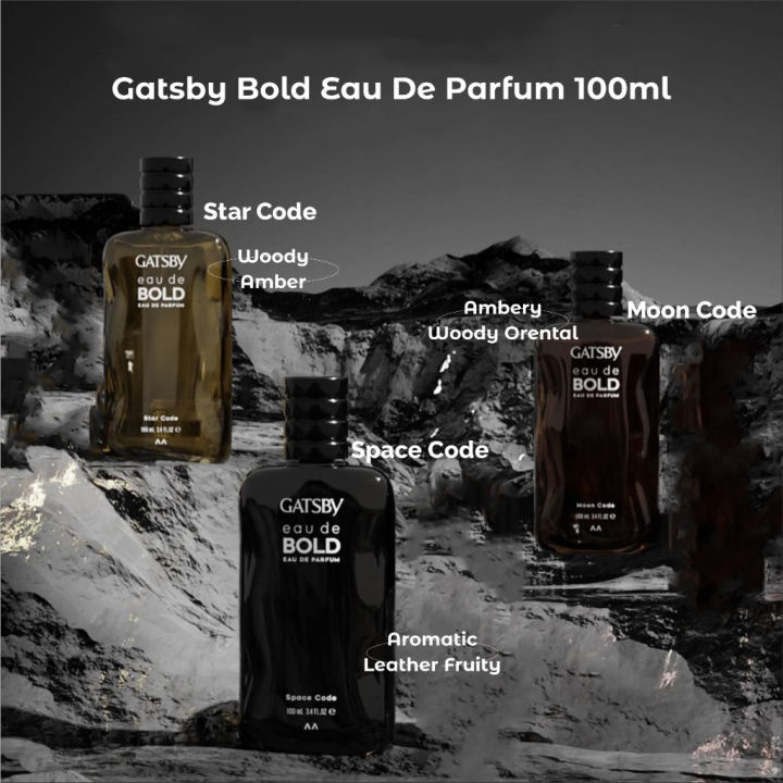 GATSBY Eau De Bold Parfum 100mL | Lazada Indonesia