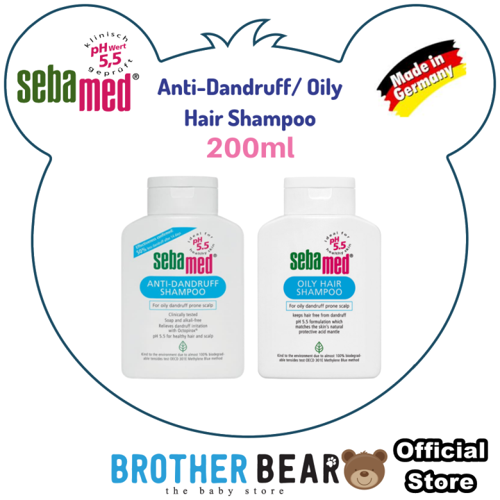 Sebamed Anti-Dandruff Shampoo (200ml) For oily hair and dandruff-prone ...