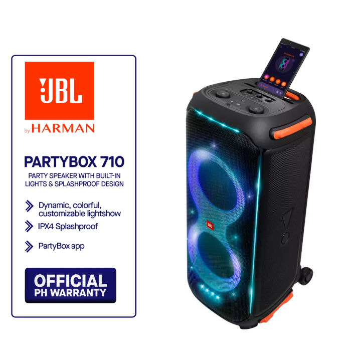 JBL Partybox 710 with 800W RMS powerful sound, built-in lights and ...