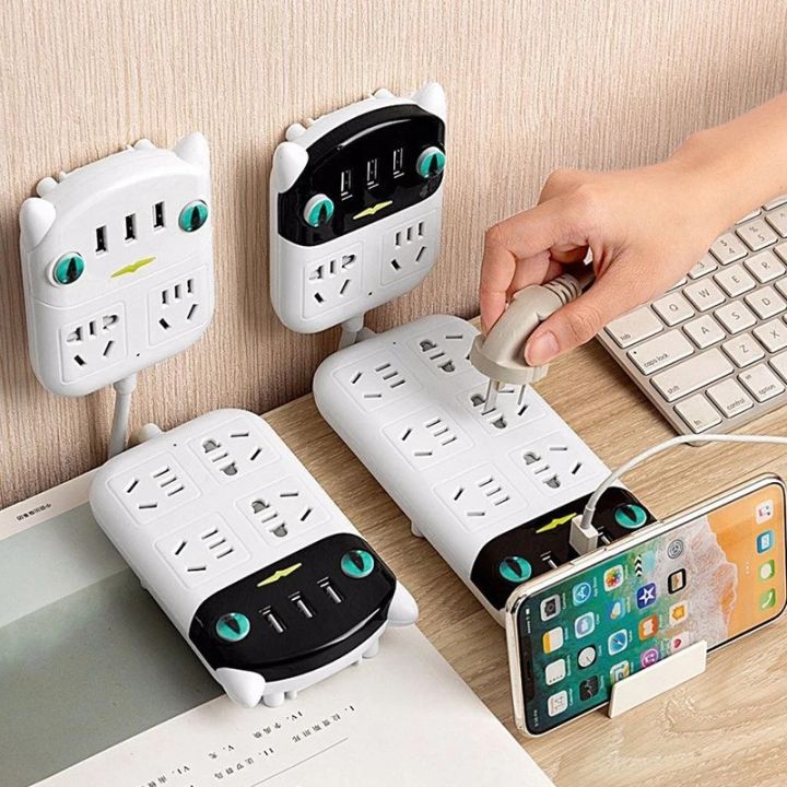 Power Extension Socket USB Port Colokan Listrik Stopkontak Colokan ...