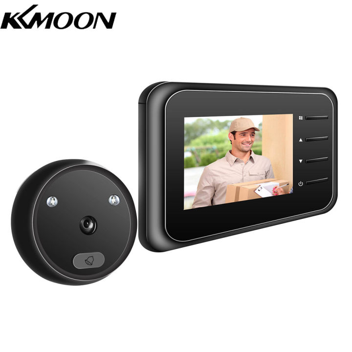 KKmoon WiFi Doorbell Door Viewer Camera Door Peephole Door Camera ...