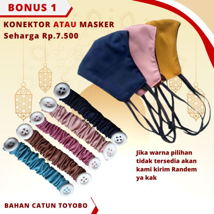 Masker bahan katun toyobo | Lazada Indonesia