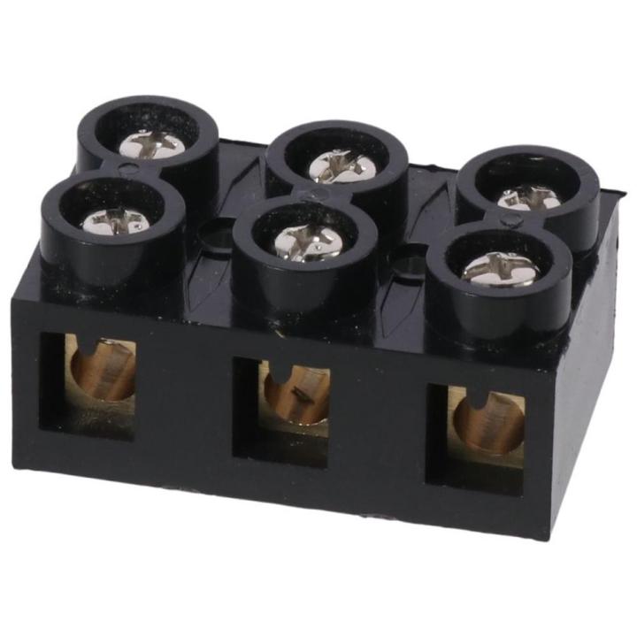 POEM 500V Terminal Block Dual Row 60A Screw Electric Barrier Strip ...