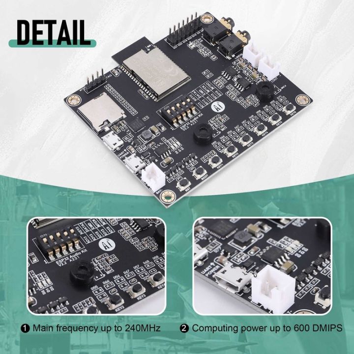 Esp32 Audio Kit Esp32 Audio Development Board Wifi Bluetooth Module Low Power Dual Core With