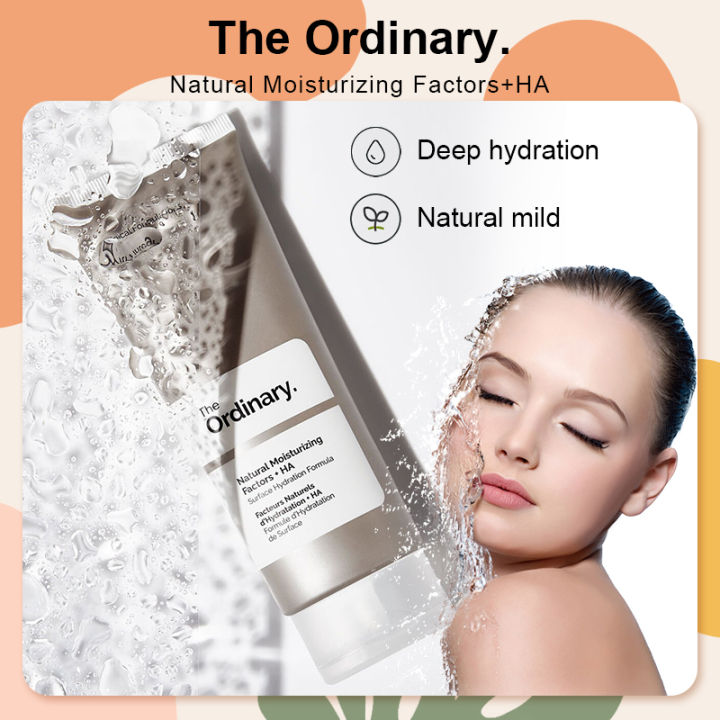 The Ordinary Natural Moisturizing Factors + HA Facial Moisturizers ...