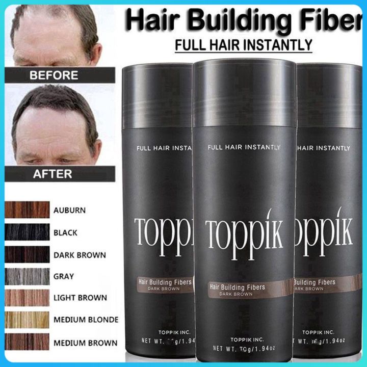 Ready stock🇲🇾Toppik Natural Hair Boosting Fiber Powder Hair Loss ...