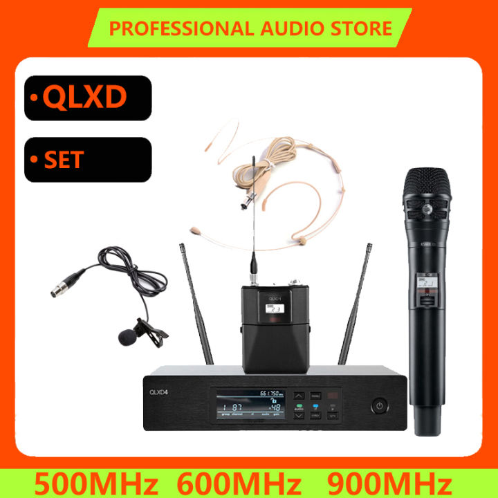 QLXD set stage performance family KTV UHF voice professional wireless ...