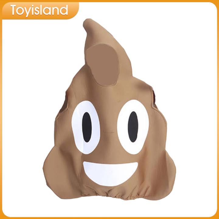Toyisland Poop Costume Reusable Cute Masquerade Decoration Roles ...