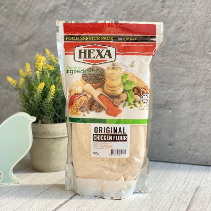 HEXA Super Crispy Original Fried Chicken Powder 500gm Food Service | Lazada