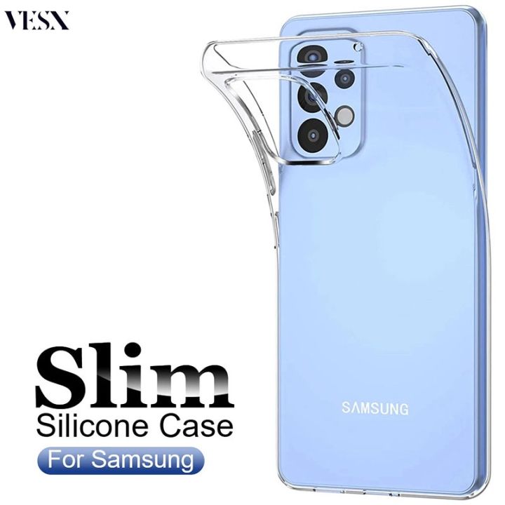 Ốp Điện Thoại Nhựa TPU Cứng Trong Suốt Chống Sốc Cho Samsung ss Galaxy A02 A02s A12 A22 A32 A42 ...