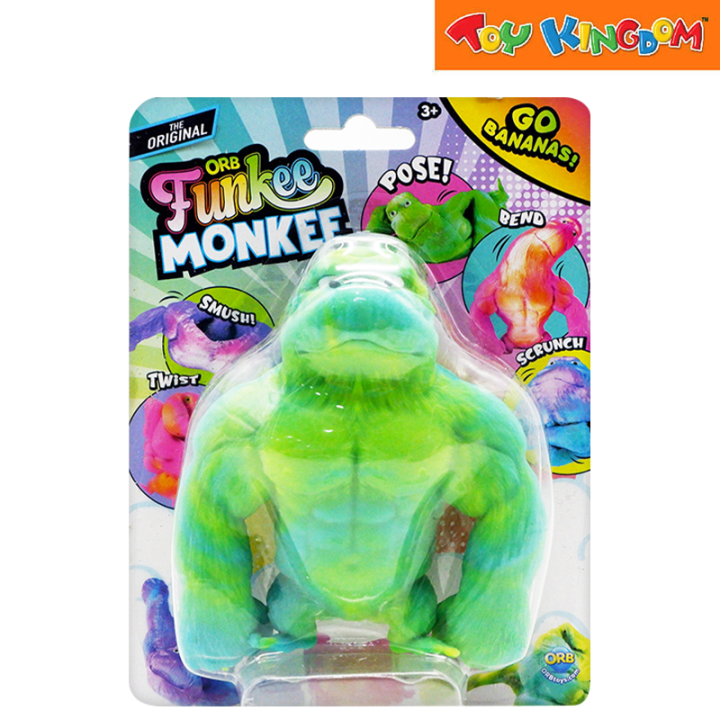 ORB Go Bananas! Funkee Monkee Blue/Green The Original Squishy Toys ...