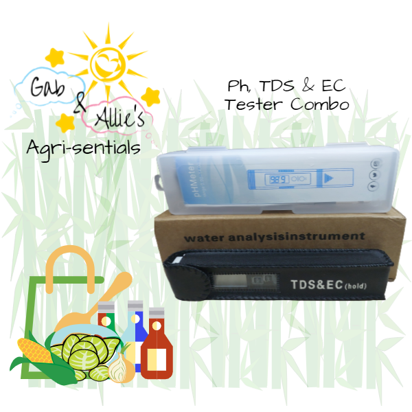 Water pH, TDS & EC Test Meters - Set | Lazada PH